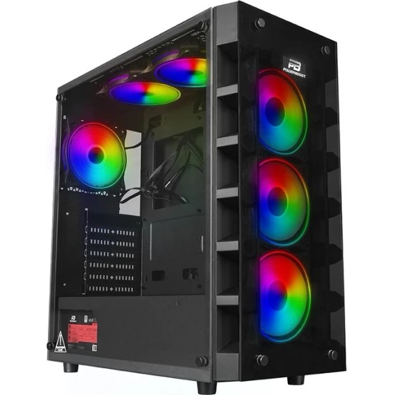 Genel Markalar Boost 650w 80+ X59rgb 6x-argb Fanlı Gaming Mid Tower Pc ...