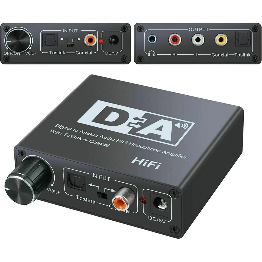 Alfais 5074 Digital To Analog Dac Çevirici Dönüştürücü Ses Optik ...