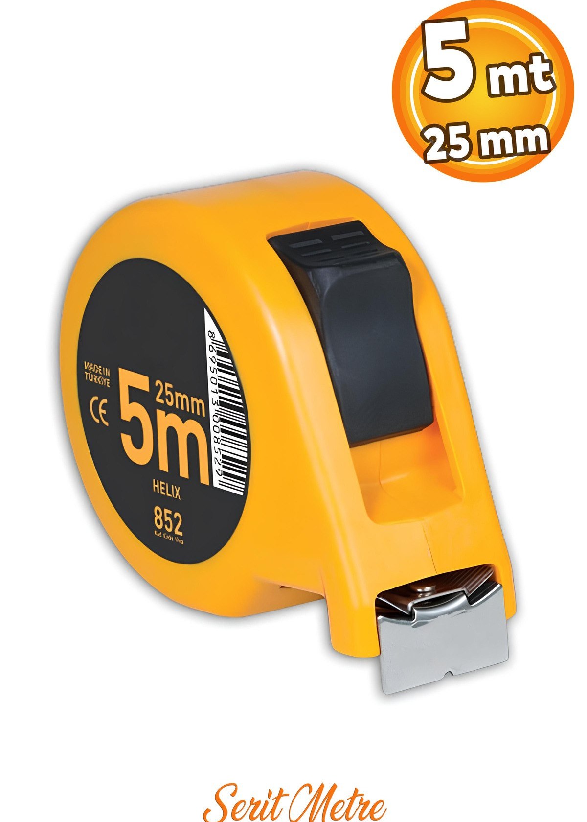 Badem10 Helix Şerit Metre Uzunluk Ölçme (5 METRE X 25 MM) Fiyatı ve ...