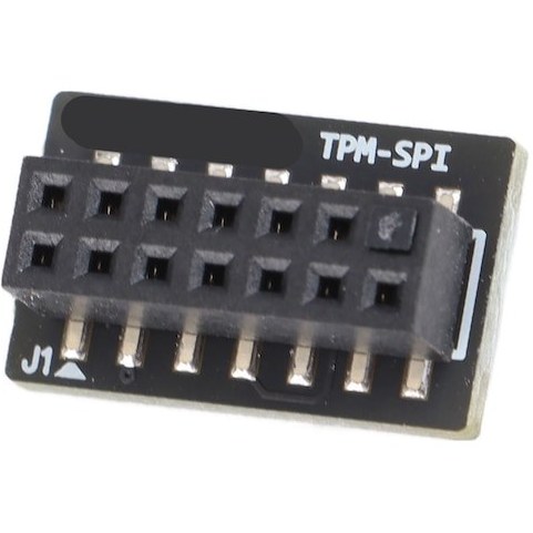 Dianziye Asrock Anakartları İçin 14 Pin Spı Tpm2.0 Güvenlik Modülü ...