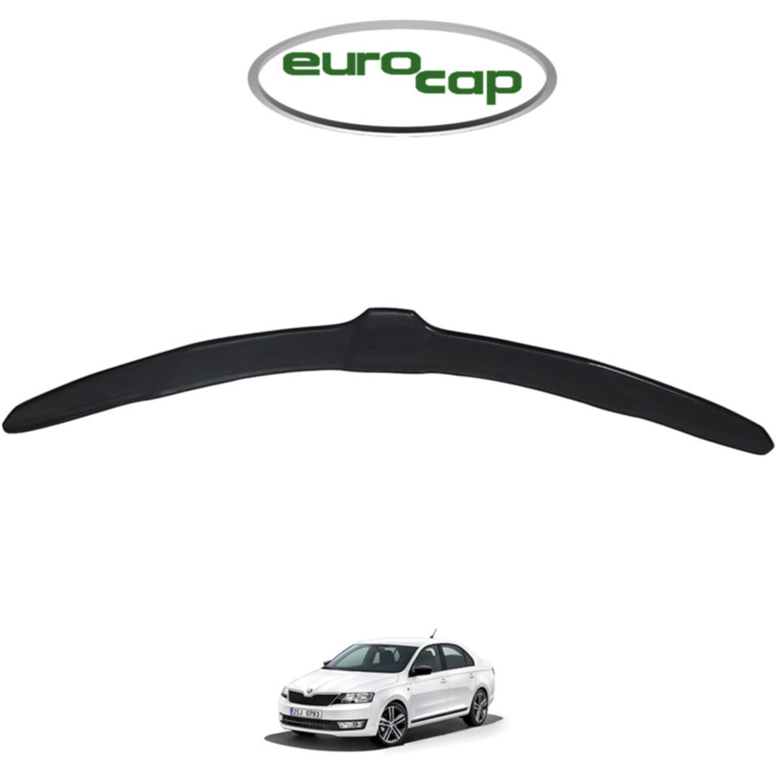 Cappafe Eurocap Skoda Rapid Ön Kaput Koruma Rüzgarlık 3mm (abs) 2012 ...