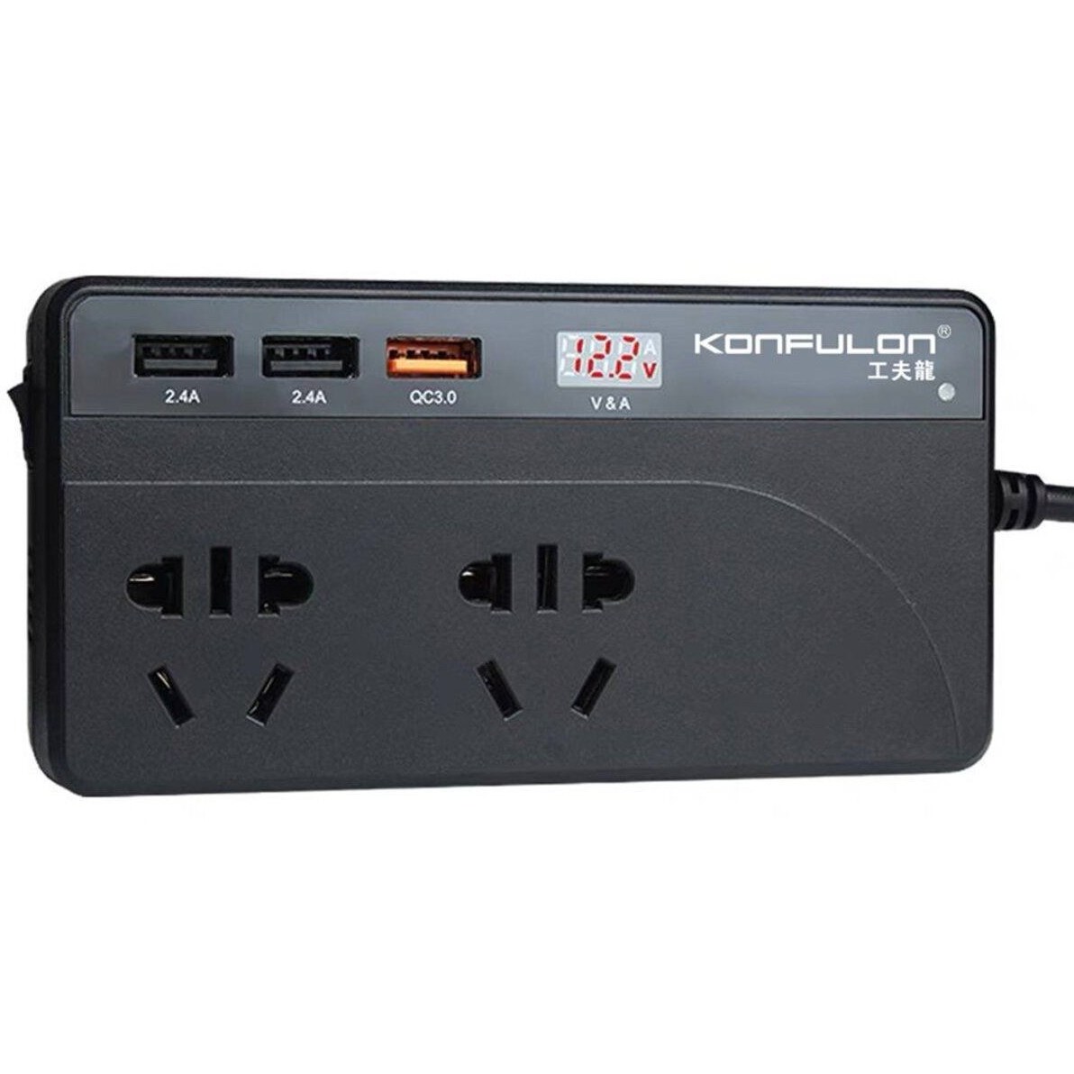 bossandmuse 12 - 24 Volt Çakmaklıktan 220 Volta Yükselten İnvertör Şarj ...