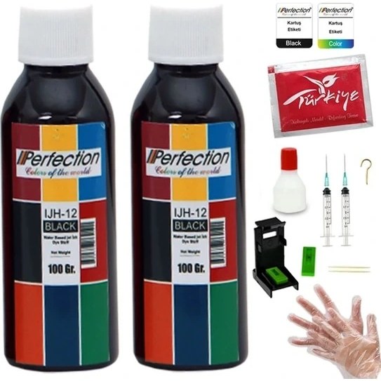 Perfection Hp Deskjet 3540 / 3545 / 3546 / Yazıcı Uyumlu Kartuş Dolum ...