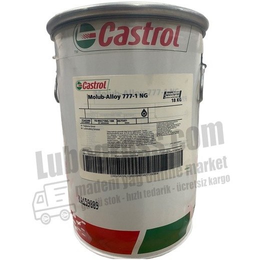 Castrol Molub-Alloy 777-1 Ng Gres 18 KG Fiyatı ve Özelliklerı - Badem