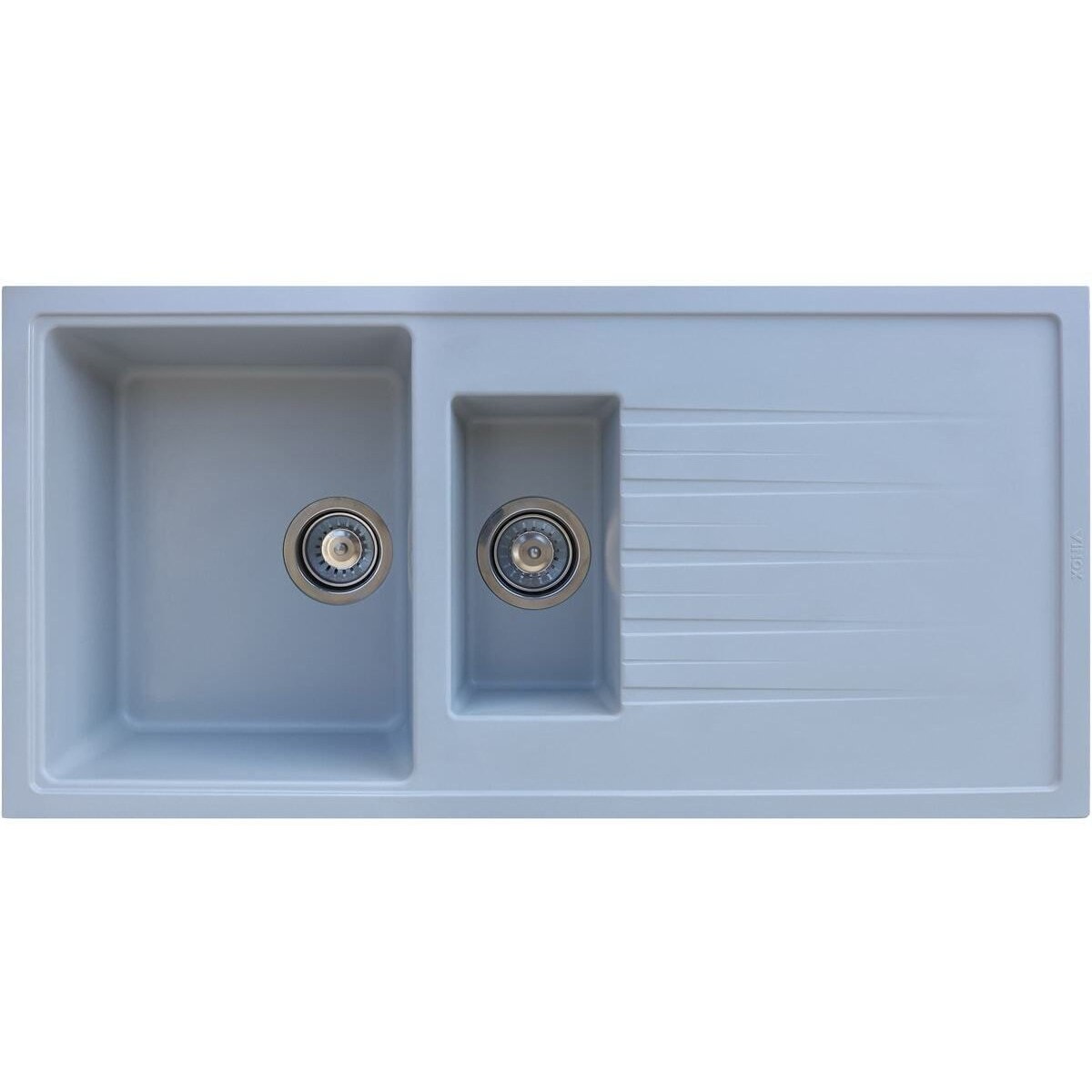 Vinox I I Granit Eviye Gri 1,5 Göz Damlalıklı Mutfak Evyesi 100x50cm (VX-100) Fiyatı ve ...