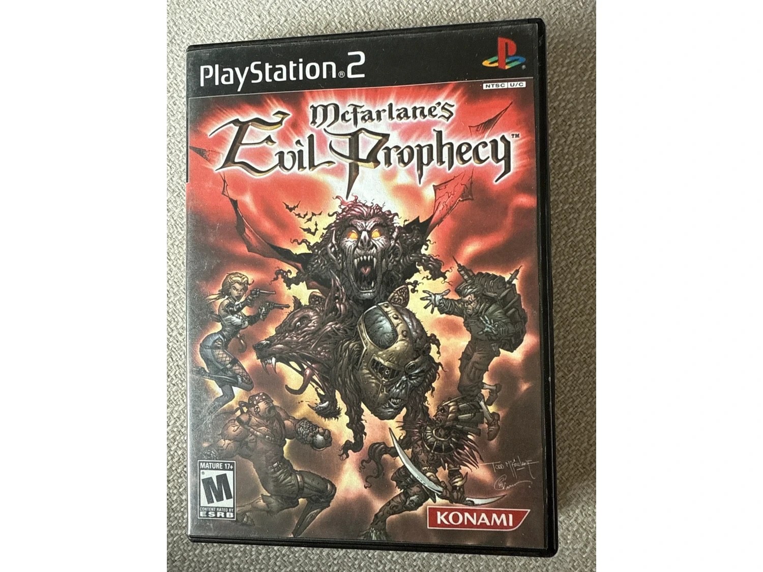 Konami Ps2 Mcfarlanes Evil Prophecy Orjinal Oyun Fiyatı ve Özelliklerı ...