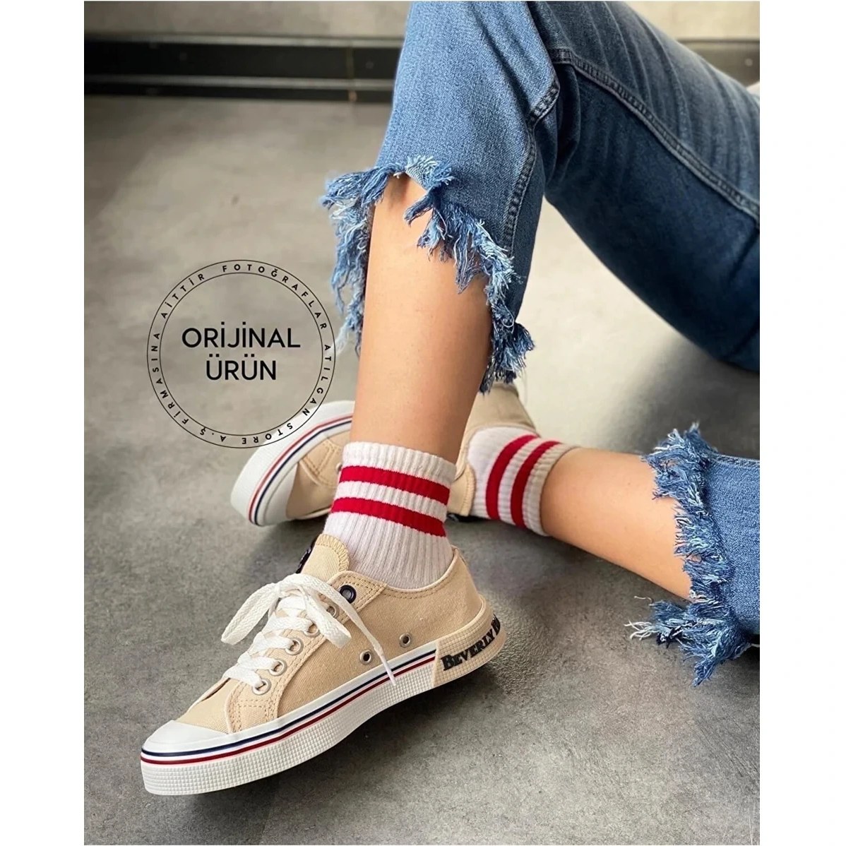 Beverly Hills Polo Club PO-10142 02-Bej Kadın Sneaker Fiyatı ve ...