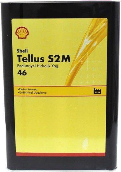 Shell Tellus S2M 46 Yüksek Performanslı Hidrolik Sistem Yağ 15 KG ...