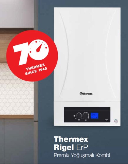Thermex Rigel Erp PM 35kW Premix Tam Yoğuşmalı Kombi Fiyatı ve ...