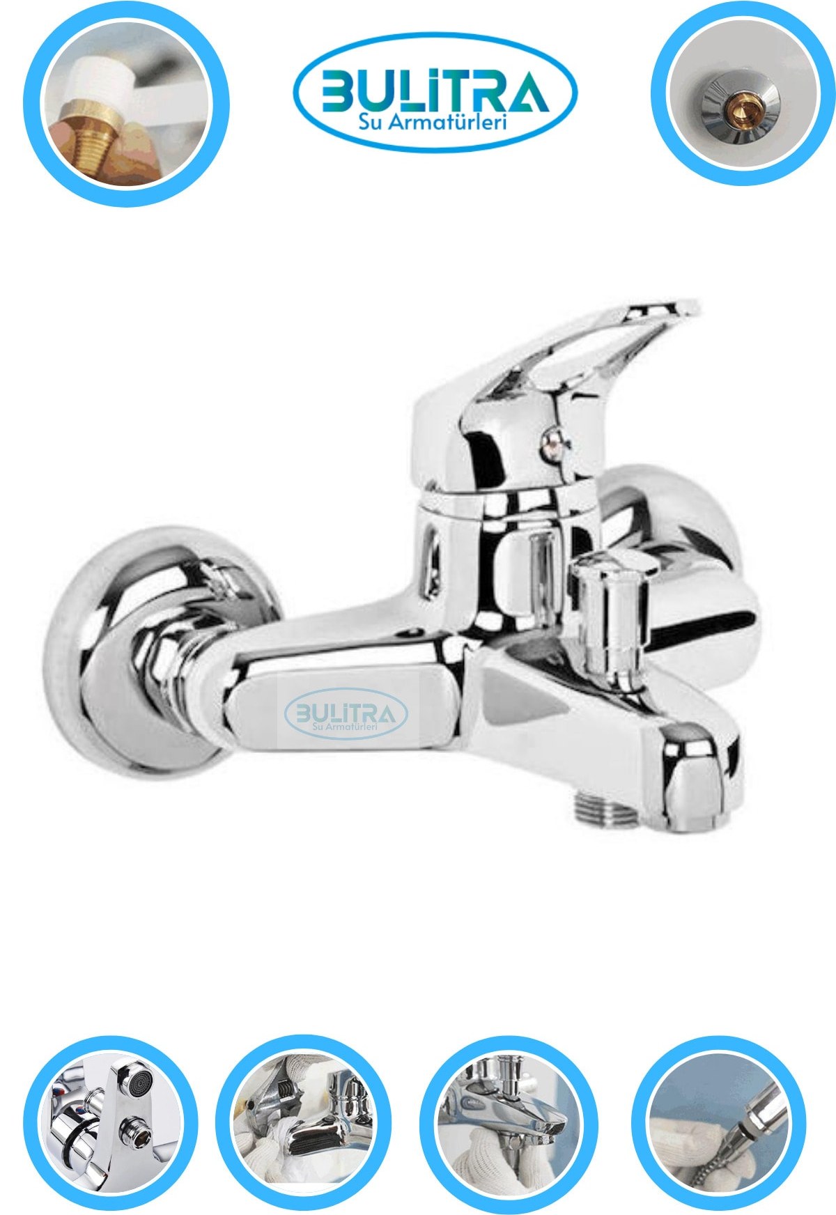 BULİTRA Su Armatürleri Aç Kapa Mix Banyo Bataryası Fiyatı ve ...