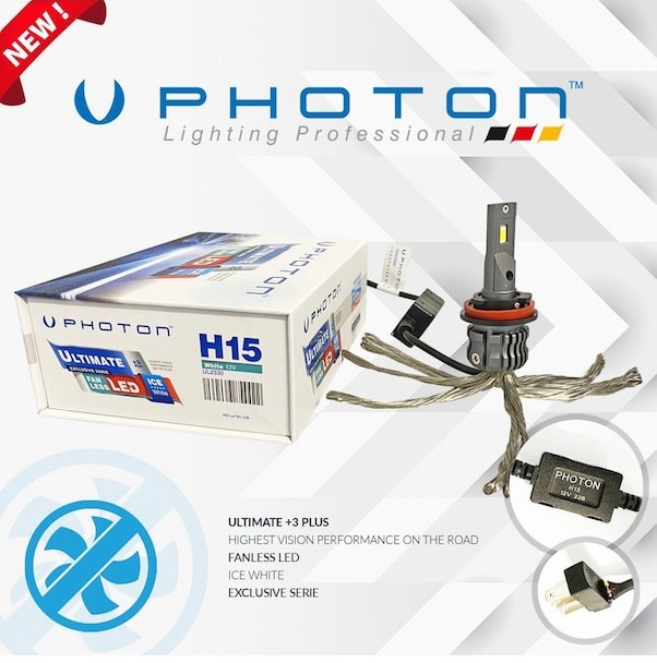 Photon Ultimate H15 9500 Lumens 3 Plus Fansız Led Headlight Fiyatı ve ...