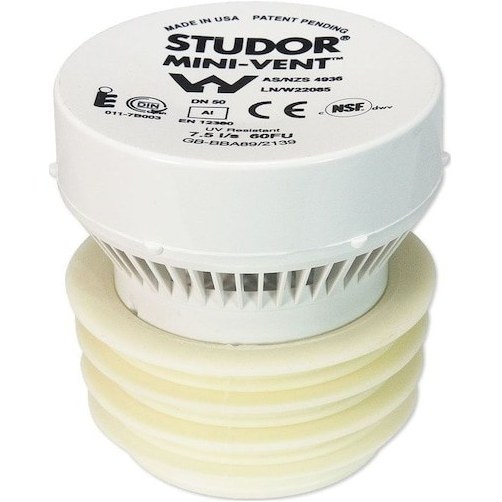 Studor Mini Vent atık pis su Otomatik Hava Alma Valfi cihazı DN32,40,50 ...