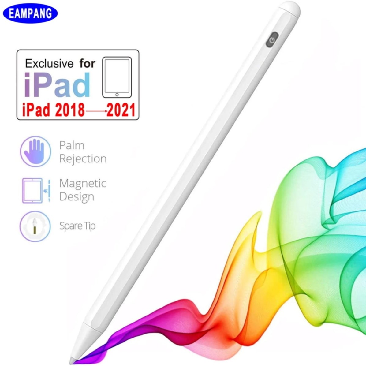 m.tk moveteck Ipad 10.2 9.nesil Pen Stylus Yazım Ve Çizim Için Avuç Içi ...
