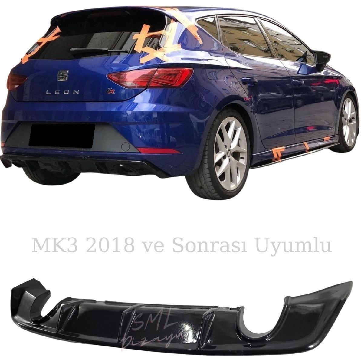 SML Dizayn Seat Leon Mk3.5 Difüzör 2018-2020 Fr-style-xcellence Uyumlu ...