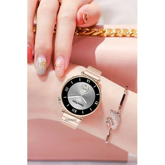 Byrtech Hainoteko Rw-43 Gps/nfc/siri Destekli Watch 4 Mini Amoled Ekran ...