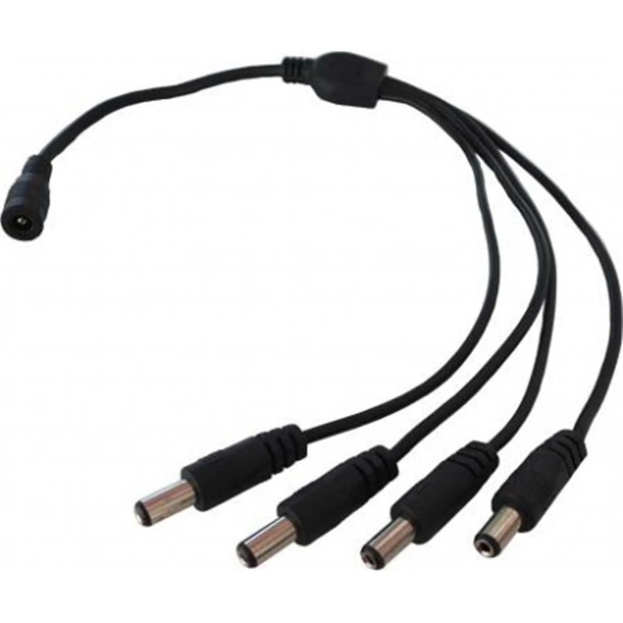 Ayfekam Dc 12V 4 Port Power Jak Jack Çoklayıcı Kablo (4 Erkek/1 Dişi Uç ...