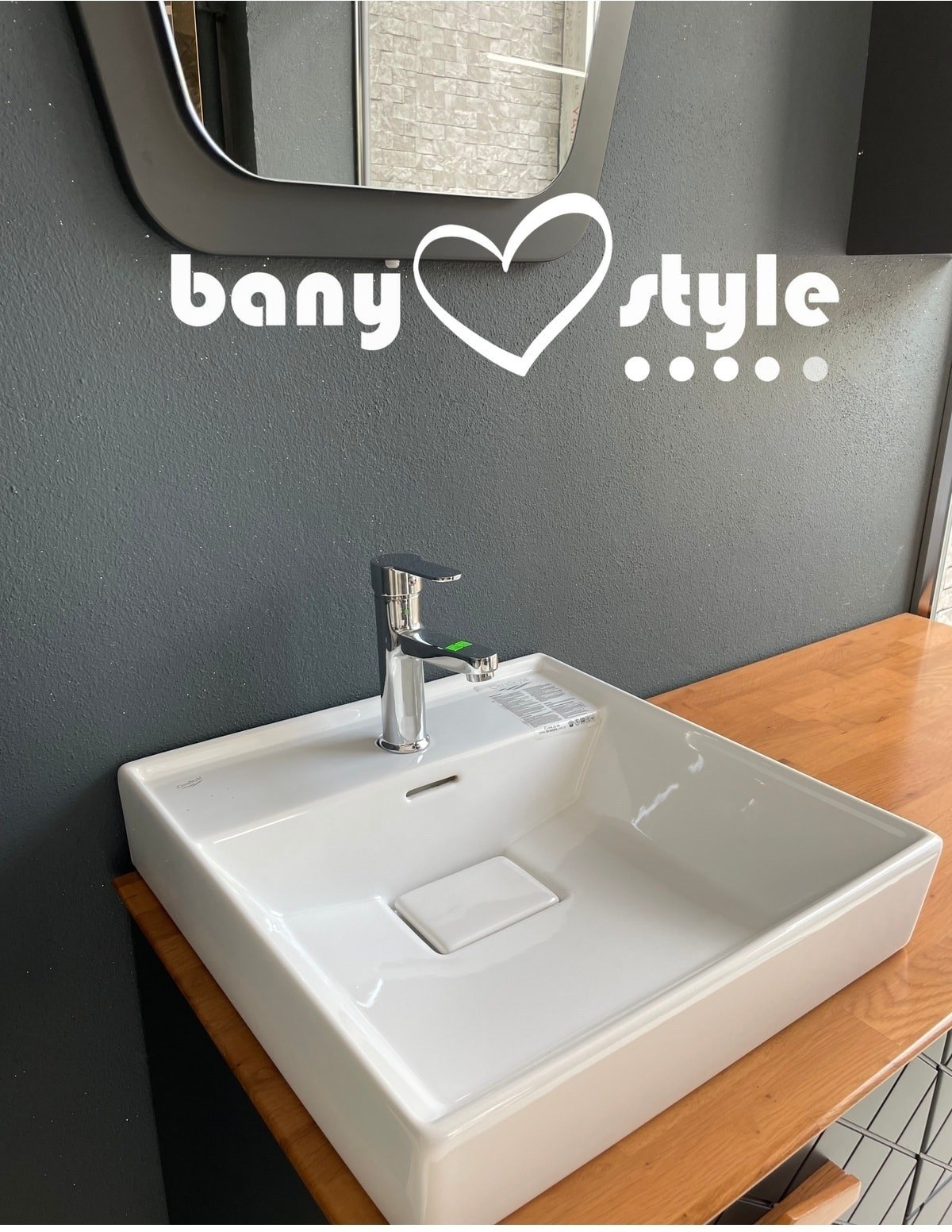 TURKUAZ Cerastyle Sharp Etajerli Lavabo 60 X 48 Cm Fiyatı ve ...