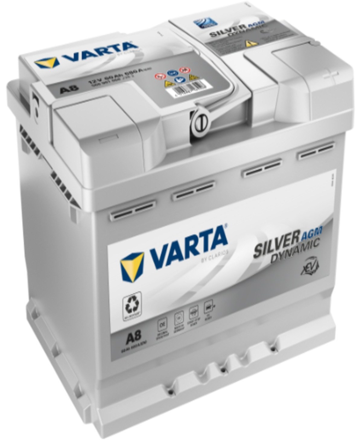 Varta A8 12V 60 AMPER AGM SILVER DYNAMIC- START STOP Fiyatı ve ...