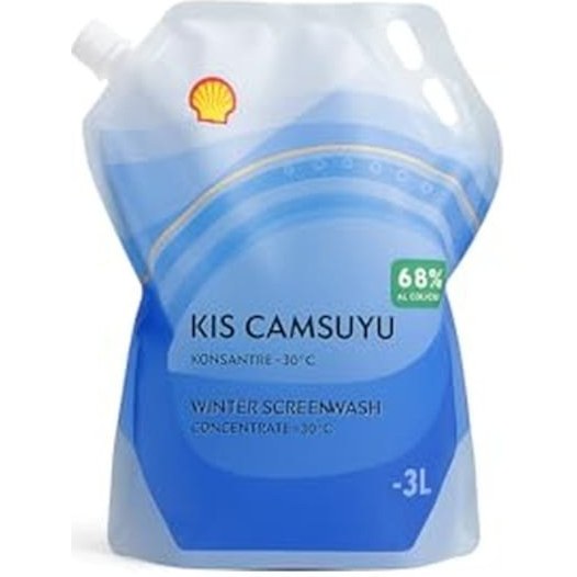 Shell Kışlık Cam Suyu -30 Winter Screenwash Concentrate Cam Suyu 3 ...