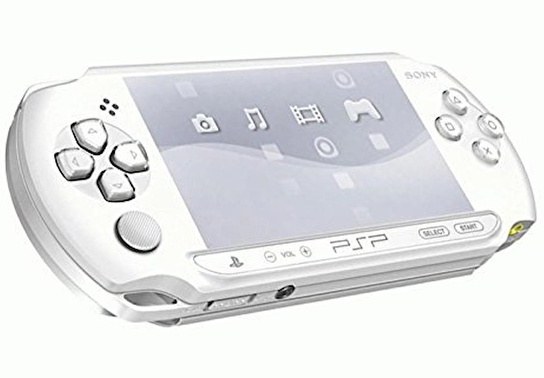 PSP E1004 Taşınabilir Oyun Konsolu 4GB Beyaz Playstation Portable ...