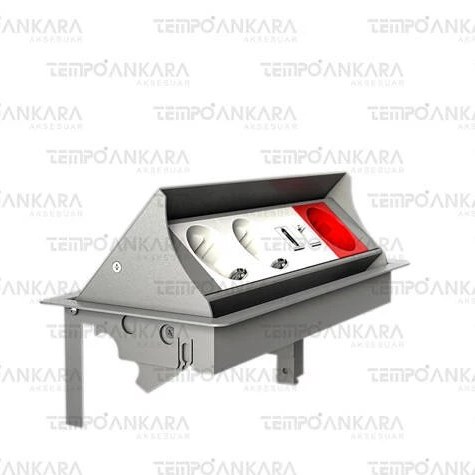 1300 SERİSİ METAL PRİZ KASASI 8 MODÜL PASLANMAZ Fiyatı ve Özelliklerı - Badem