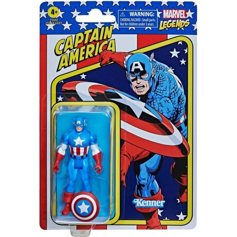 Hasbro Marvel Legends Retro Kenner Collection Captain America Fiyatı ve ...
