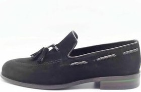 Güvener Büyük Numara-Küçük Numara Siyah Süet George Hogg Stil Model ...