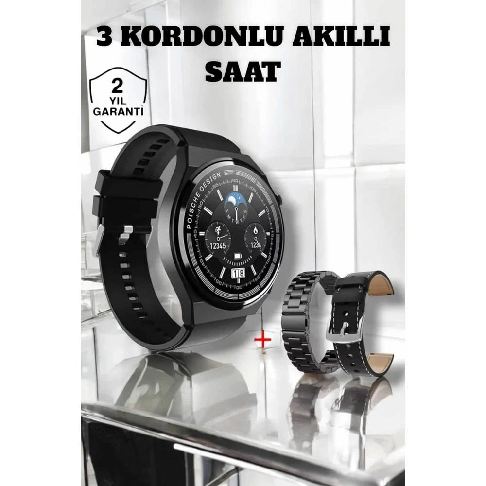 Novis Liora Akıllı Saat Uyku ve Sağlık Takibi Bildirim Görme Arama ...