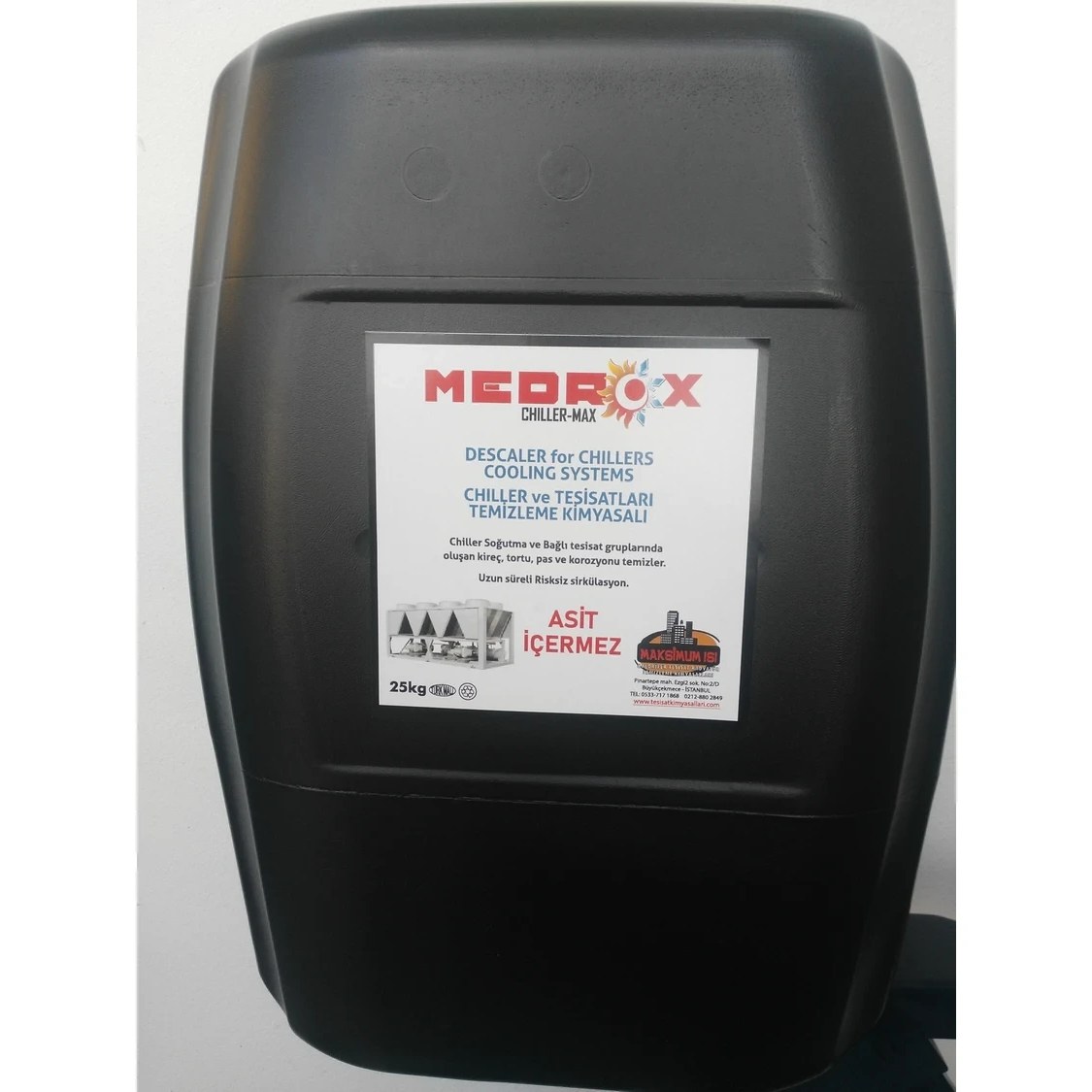 Medrox Stop Chiller ve Hat Temizleme Kimyasalı Asit Içermez 25 kg ...