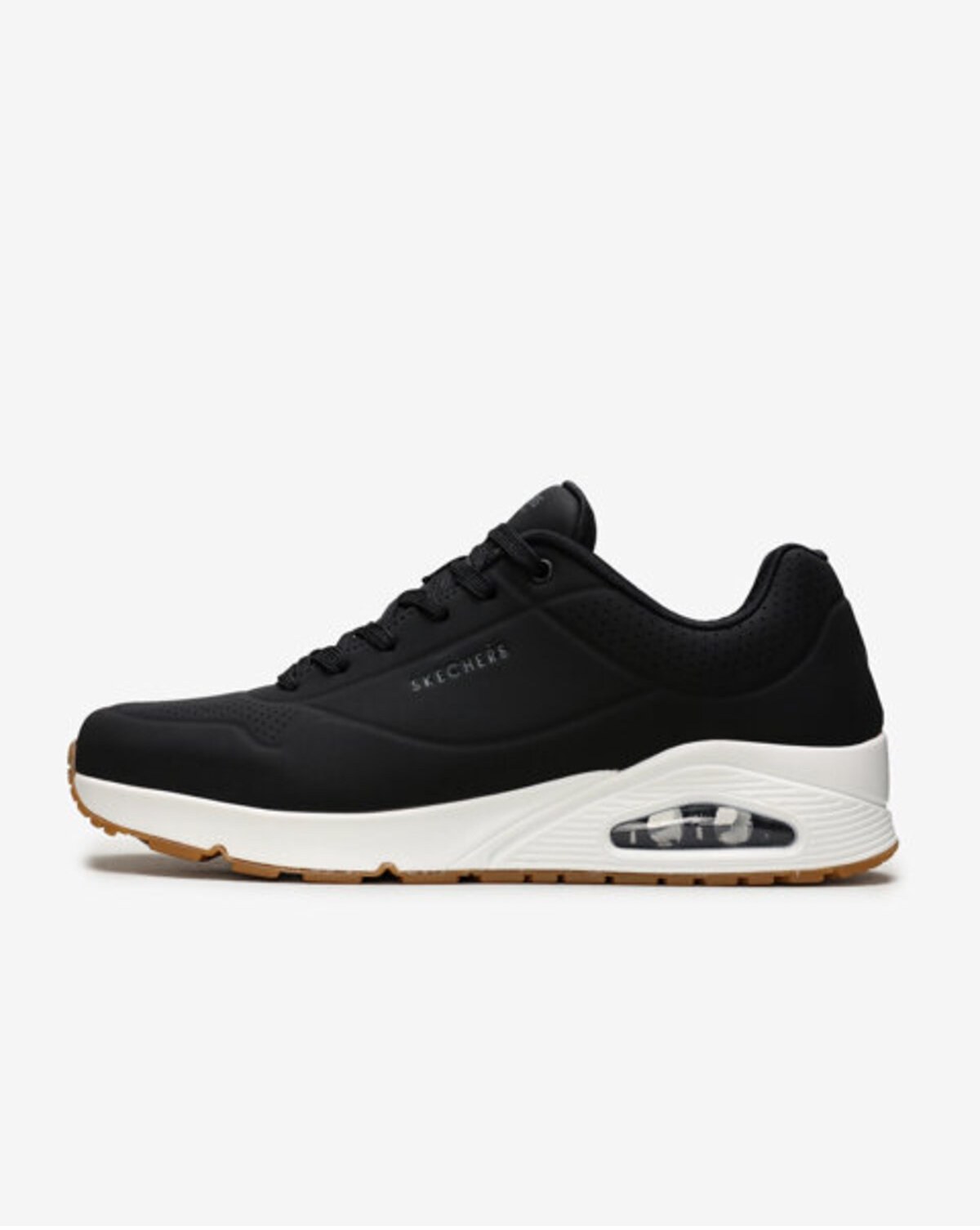 Skechers UNO - STAND ON AİR Erkek Siyah Sneakers 52458 BLK Fiyatı ve ...
