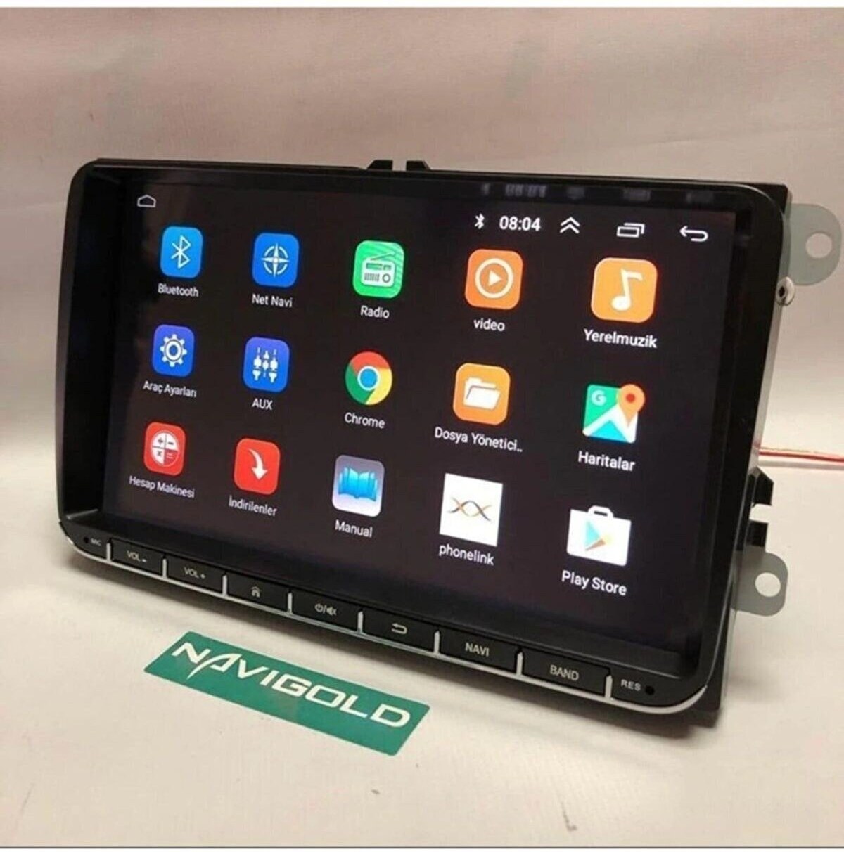 Navigold Volkswagen Golf 5 Android Multimedya Teyp Wifi Gps 2gb Ram ...