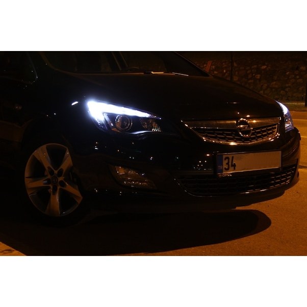 Femex Opel Astra J Led Gündüz Aydınlatma Seti Led Ampul Beyaz Femex T20 ...