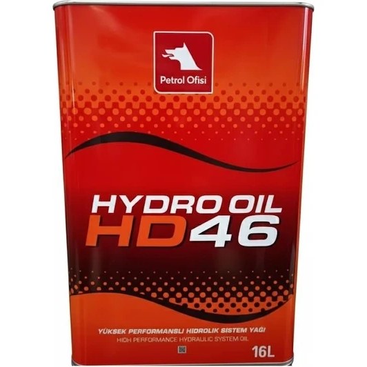 Petrol Ofisi Hydro Oil Hd 46 Teneke 16 Litre - Hidrolik Sistem Yağı ...