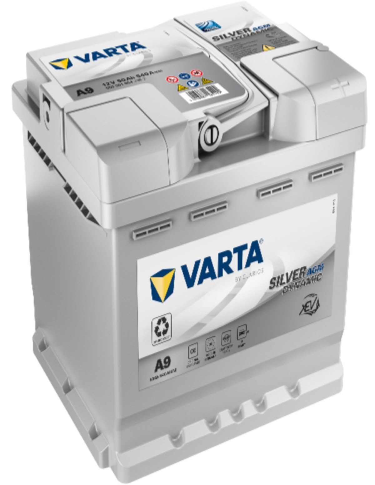 Varta A9 12V 50 AMPER AGM SILVER DYNAMIC- START STOP AKÜ Fiyatı ve ...