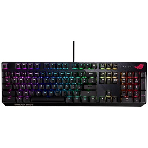 Asus Rog Strix Scope Rx Aura Sync Mekanik Mavi Switch RGB Kablolu ...