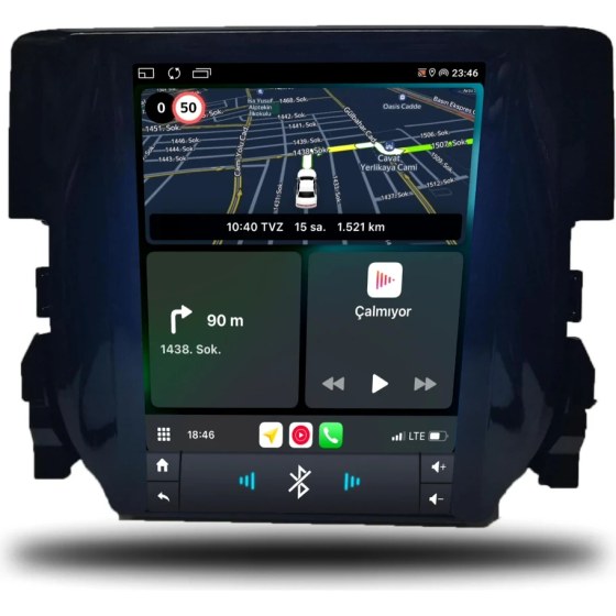 Martechno Honda Civic Fc5 Tesla 2016-2020 Uyumlu Android Multimedya 4gb ...