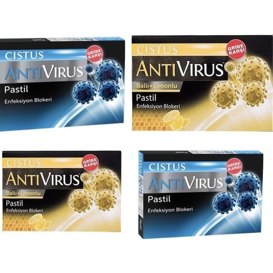 Cistus Antivirus Ballı Limonlu Pastil Antivirus Pastil 2 Adet Fiyatı ve ...
