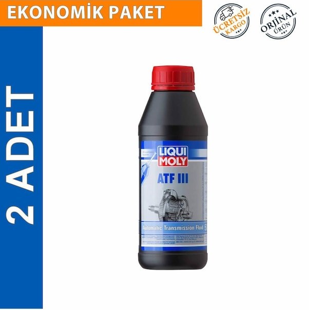 Liqui Moly Atf Iıı Dexron 3 Otomatik Şanzıman Yağı 2 x 1 L Fiyatı ve Özelliklerı - Badem