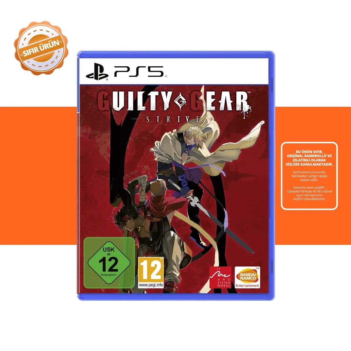 Bandai Namco Guilty Gear Strive - PS5 Oyun [SIFIR] Fiyatı ve ...