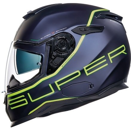 Nexx Sx.100 Superspeed Full Face Motosiklet Kaskı 67672 Mavi Yeşil ...