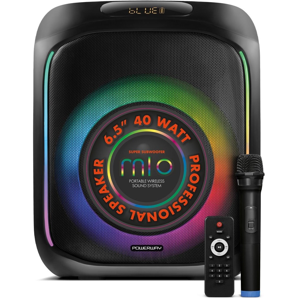 Maybax MIO Taşınabilir Mikrofonlu 40 W Parti Kablosuz Mikrofon ...