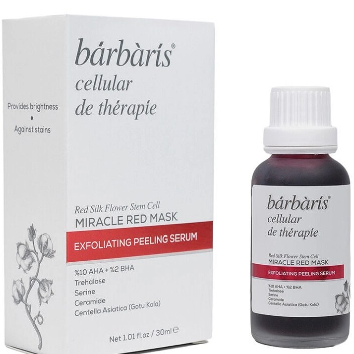 Barbaris Exfoliating Peeling Serum 30 ml Fiyatı ve Özelliklerı - Badem