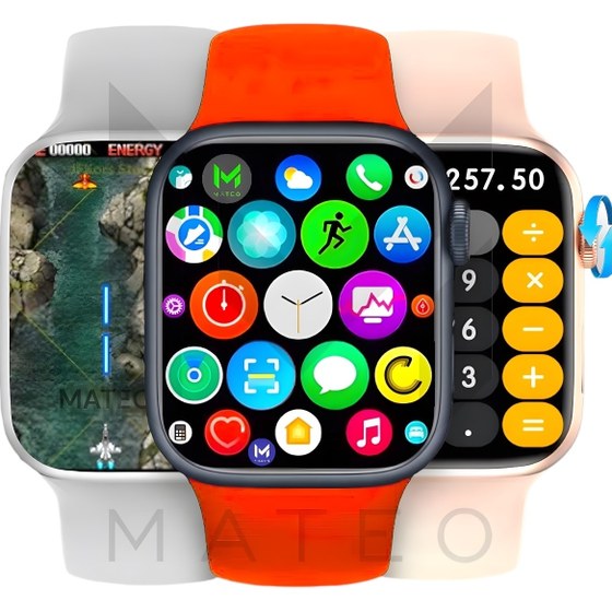 MATEO Akıllı Saat Yeni Nesil T700s Watch 7 Series Ios Androıd Uyumlu ...