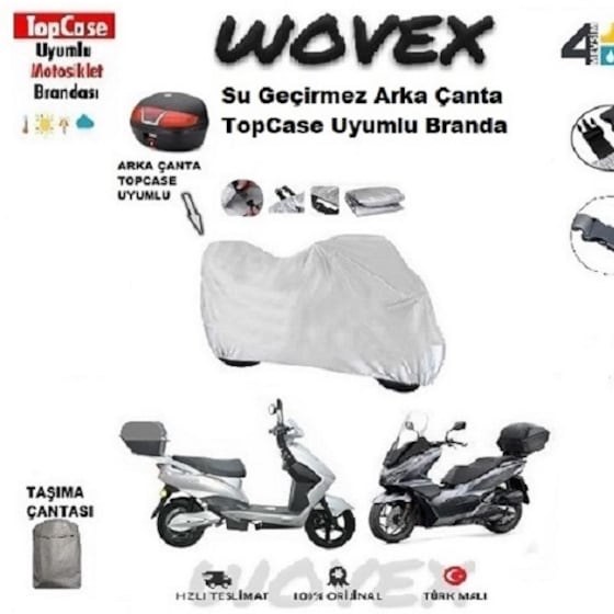 RKS Wildcat 125 Motosiklet Brandası Arka Çanta Uyumlu Fiyatı ve ...