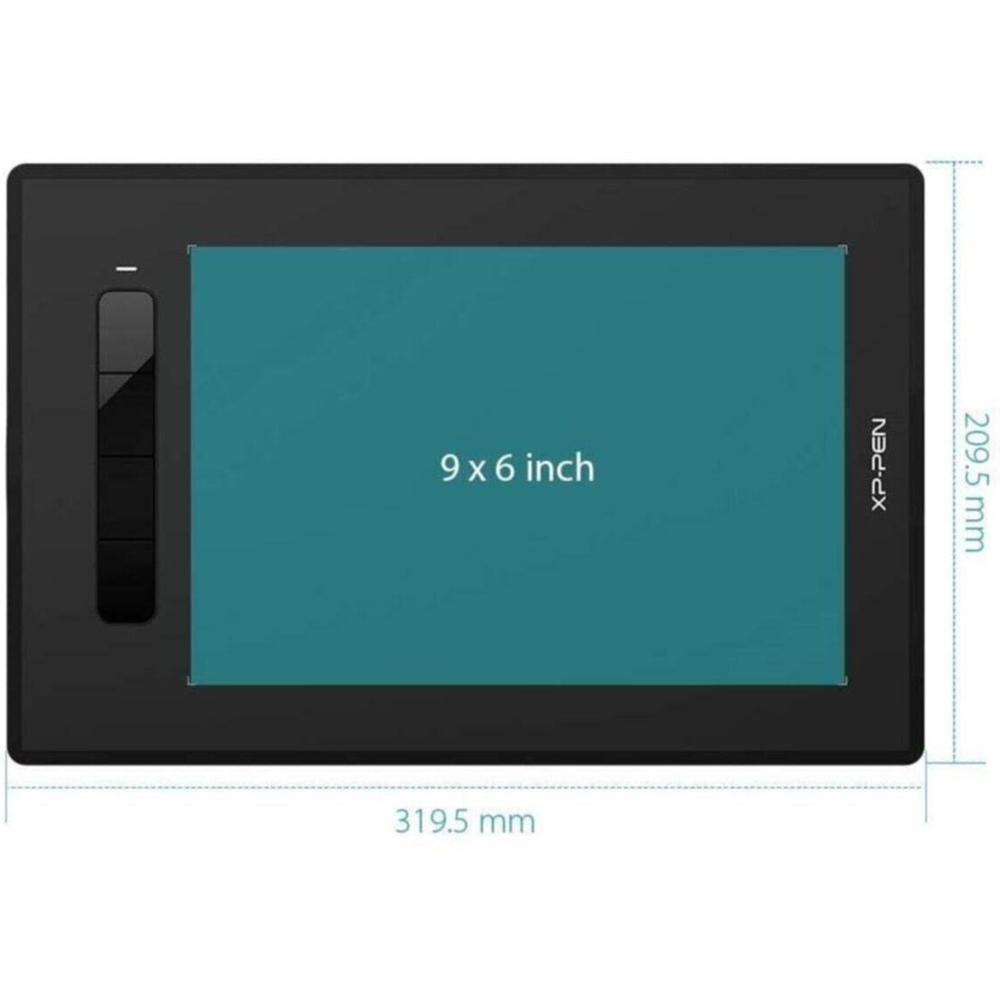 XP-Pen Star G960S 12.5x8.25 inç Grafik Tablet 8192 Basınç 4 Tuşlu ...