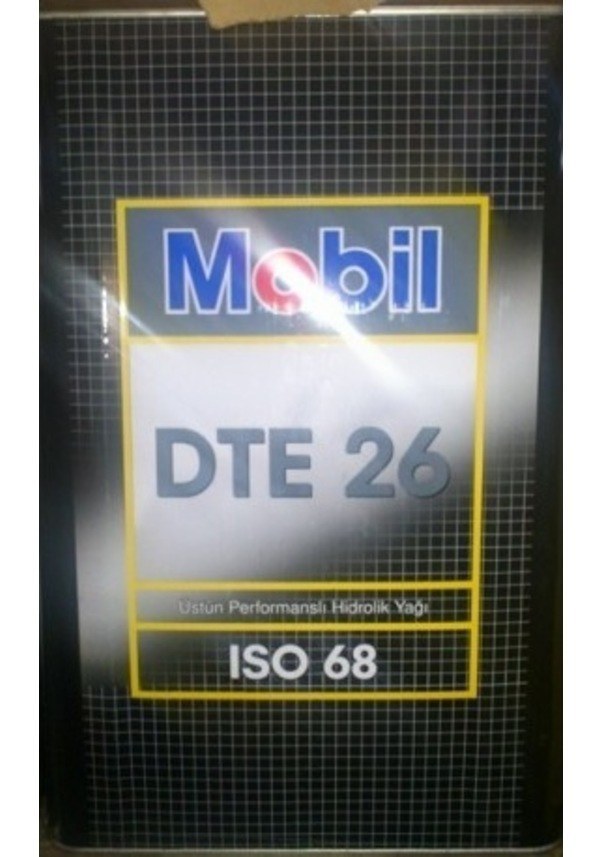 Mobil Dte 26 Ultra Iso 68 Üstün Performanslı Hidrolik Sistem Yağı 16 L ...