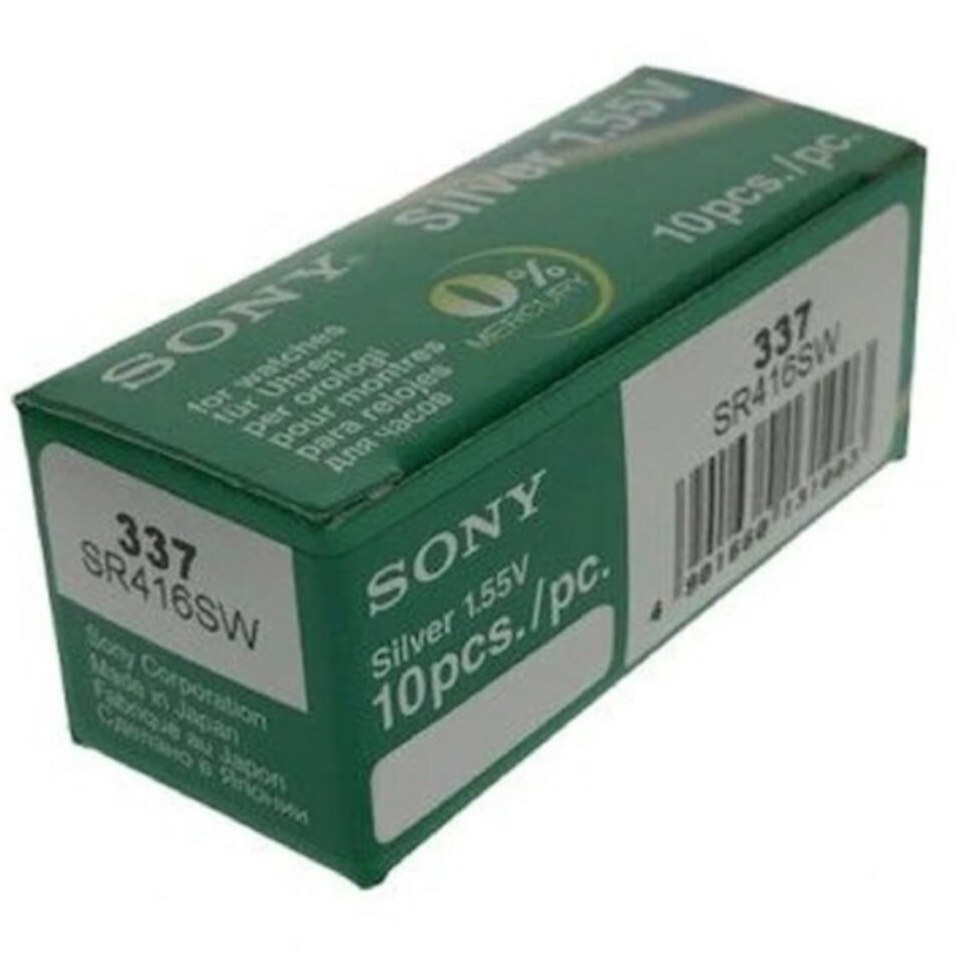 Sony Murata 337 Sr416sw Saat Pili 10'lu (1 KUTU) Fiyatı ve Özelliklerı - Badem