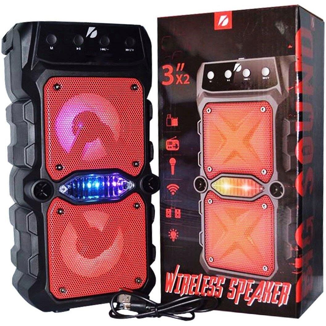 GÜMÜŞTEKNO Kamp Hoparlörü Bluetooth Hoparlör Kablosuz Işıklı Çift ...