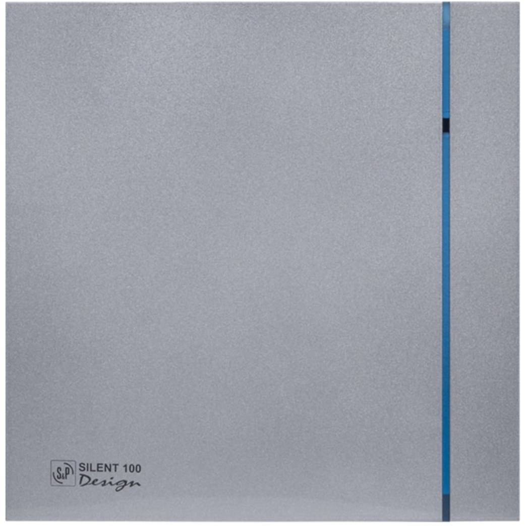 Soler&Palau S&p Silent 100 Crz Design Silver Zaman Ayarlı Sessiz Banyo ...