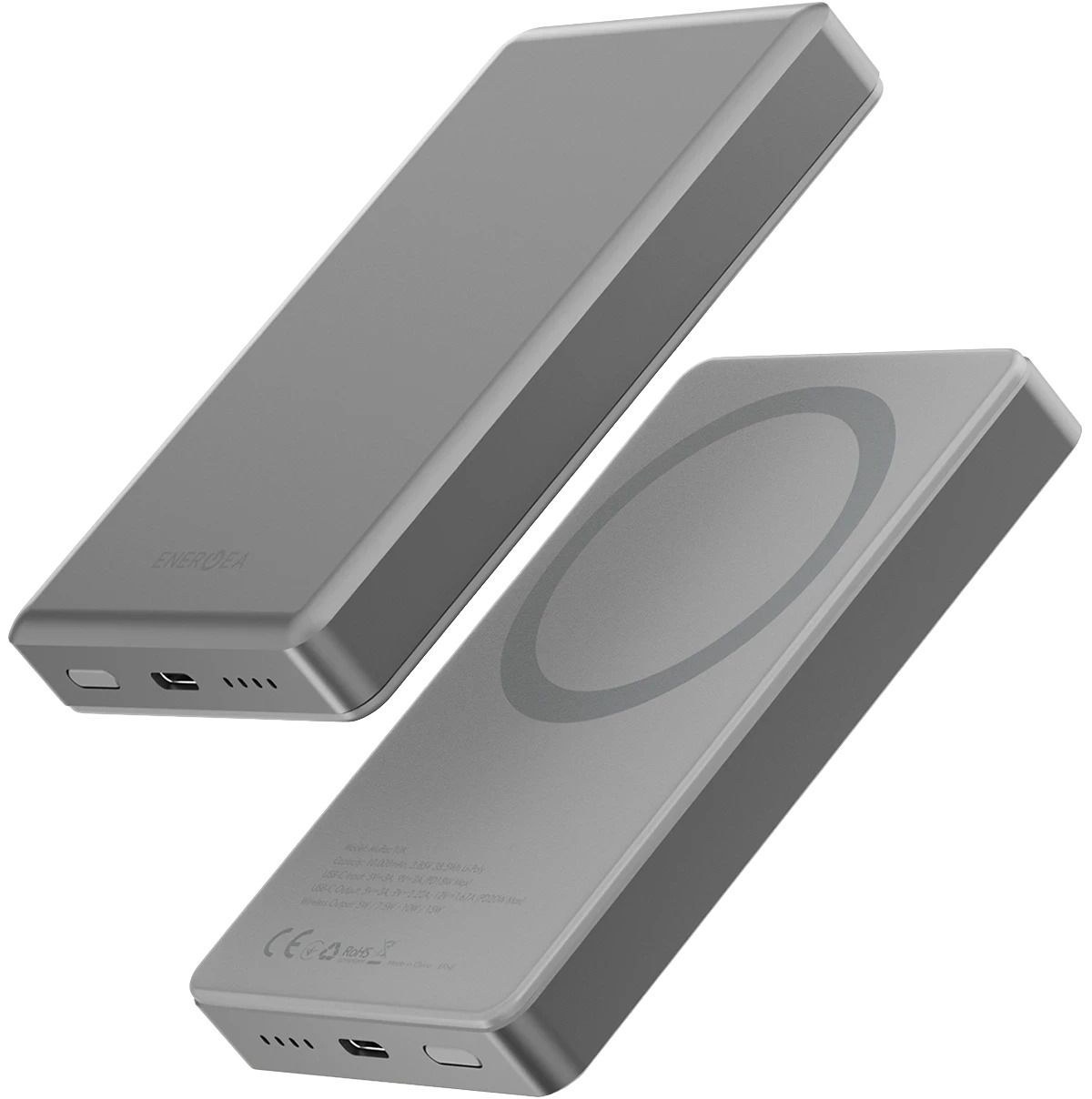 Energea AluPac 10.000 mAh 20W Type-C ve 15W Kablosuz PD Hızlı Şarj ...